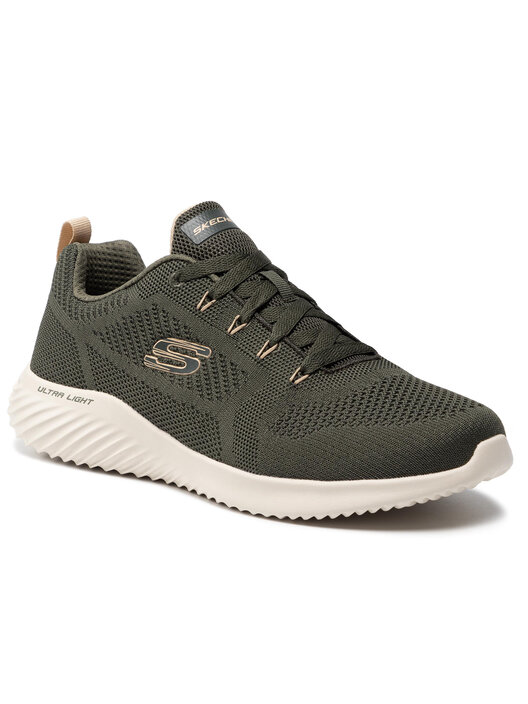 Sneakersy Skechers Rinstet 232068/OLV Zielony | eobuwie.com.pl