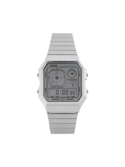 Zegarek Casio A130WE-7AEF Srebrny | eobuwie.com.pl
