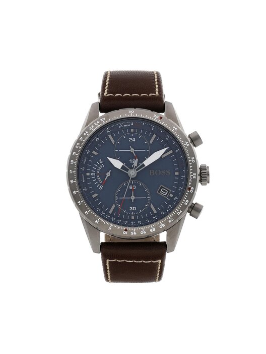 Часовник Boss Pilot Edition 1513852 Кафяв | obuvki.bg
