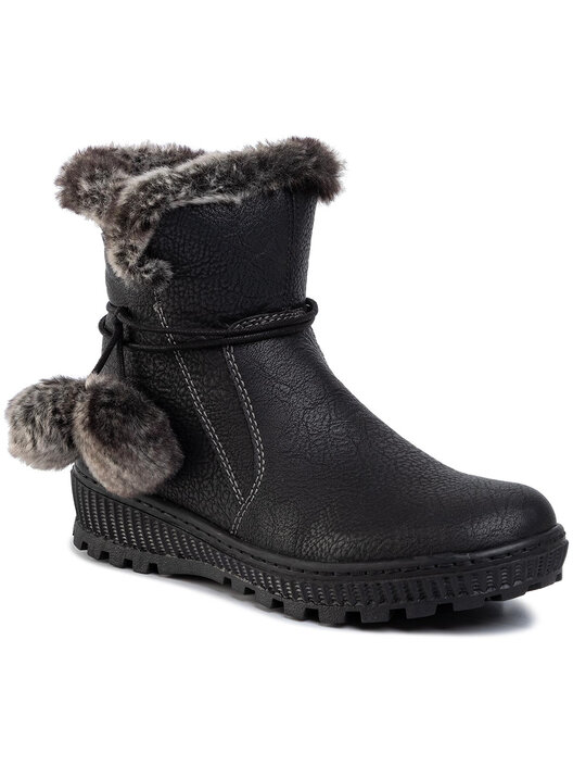 Botine Rieker Y5460-00 Negru | epantofi.ro