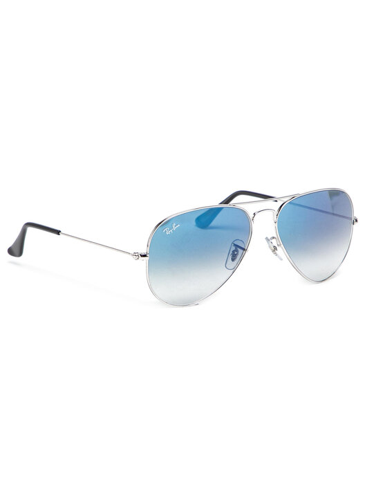 Occhiali da sole Ray-Ban Aviator Gradient 0RB3025 003/3F Argento ...