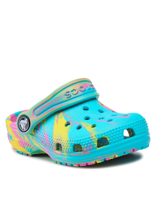 Чехли Crocs Classic Marbled Clog T 206838 Син | obuvki.bg
