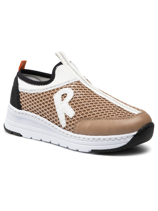 Sneakers Rieker N7154-61 Beige | escarpe.it