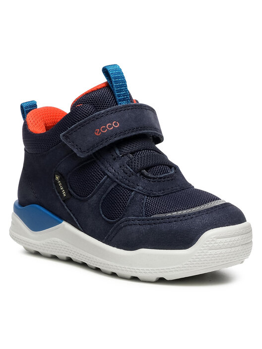 Trzewiki ECCO Urban Mini GORE-TEX 75476151629 Granatowy | eobuwie.com.pl