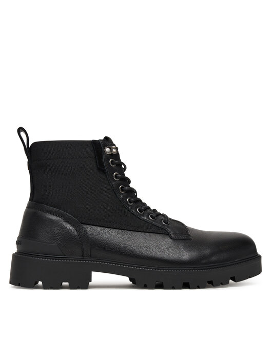 Trappers Pepe Jeans Ryan Mix M PMS500004 Negru | epantofi.ro