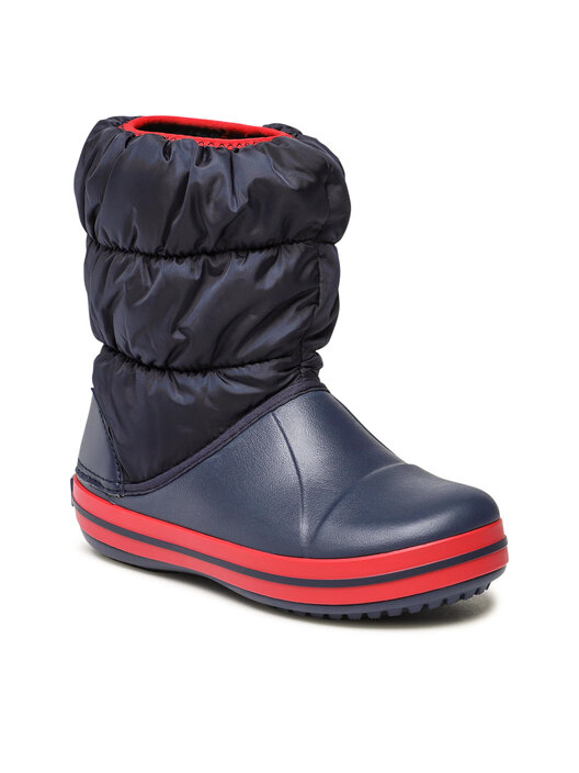Cizme de zăpadă Crocs Winter Puff Boot K 14613-435 Bleumarin | epantofi.ro
