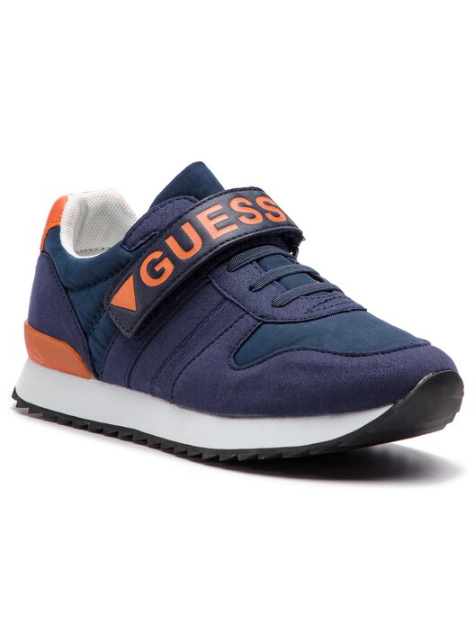 Sneakersy Guess Rudy FJ5RUD ESU12 Granatowy | eobuwie.com.pl