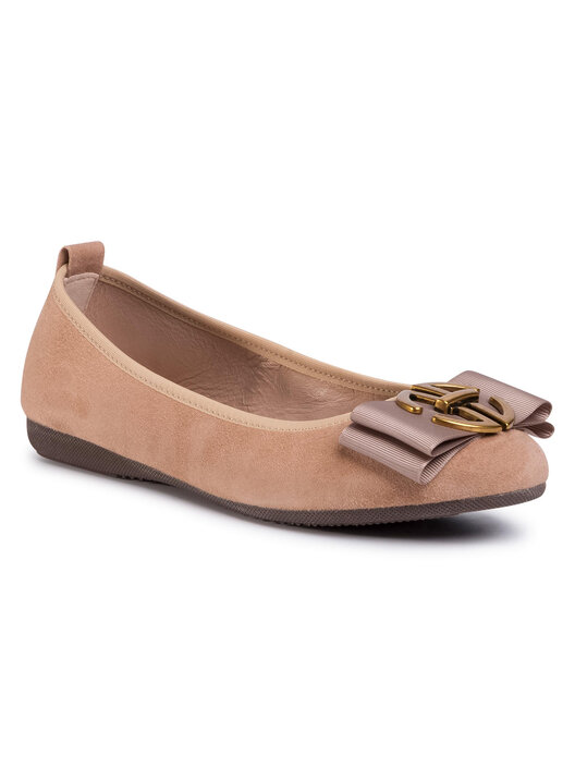 Балеринки La Ballerina 218-057 Бежов | obuvki.bg