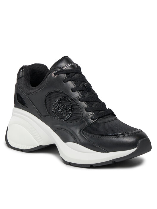 Sneakersy MICHAEL Michael Kors Zuma Trainer 43H3ZUFS1L Czarny | eobuwie ...
