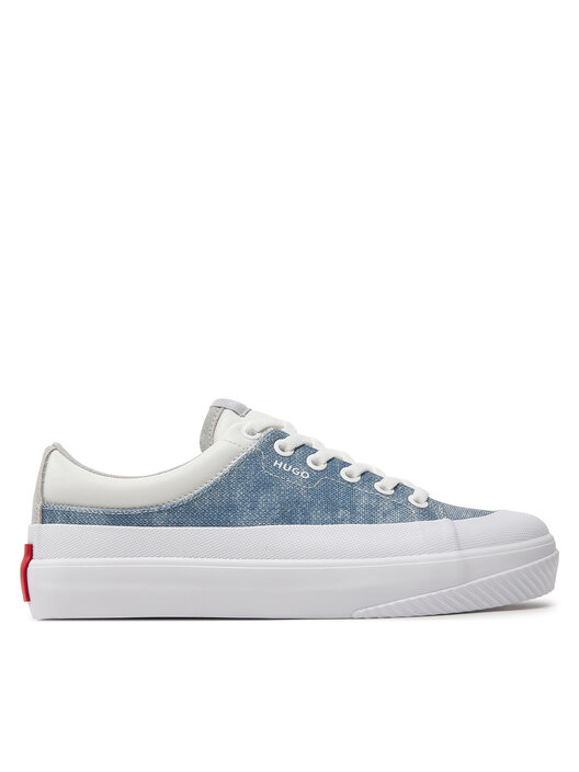 Sneakers aus Stoff Hugo Dyer Tenn Cnvfl 50517201 Dunkelblau | eschuhe.de