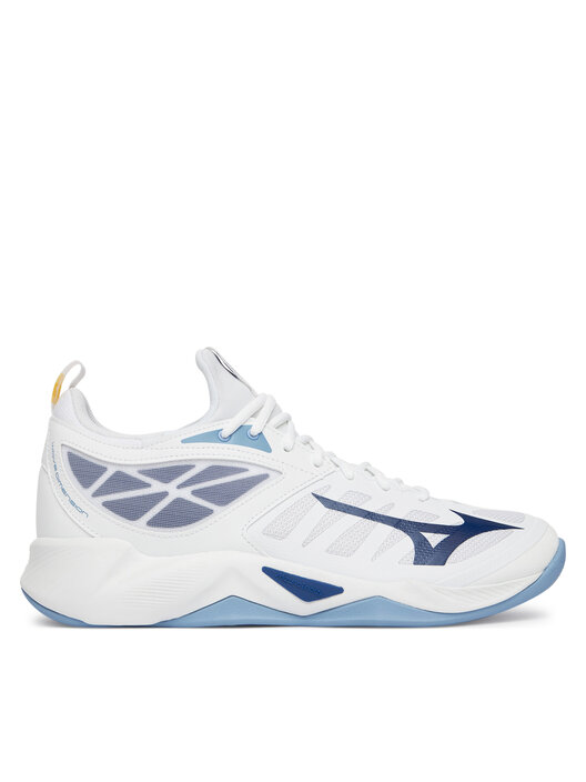 Buty halowe Mizuno Wave Dimension V1GA2240 Biały | eobuwie.com.pl