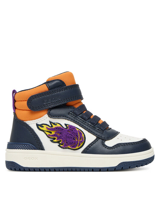 Sneakers Geox J Washiba J56LQC 054FU C0899 M Alb | epantofi.ro