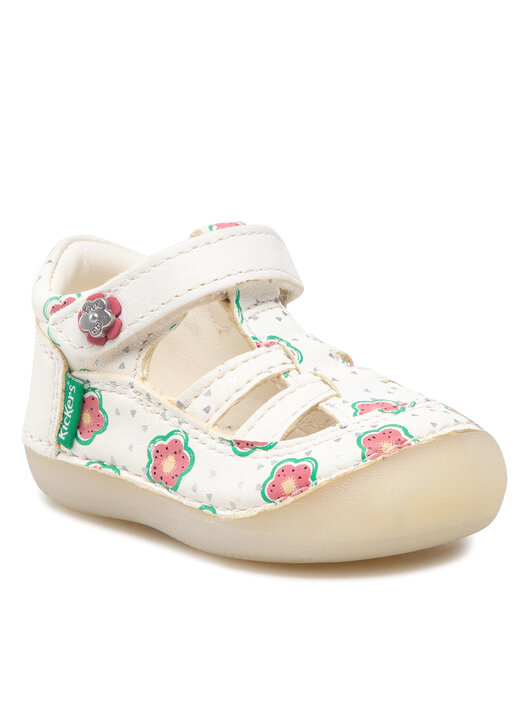 Sandały Kickers Sushy 895239-10 M Biały | eobuwie.com.pl