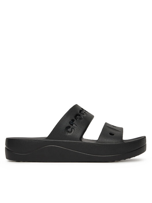 Pantoletten Crocs BAYA PLATFORM SANDAL 208188-001 Schwarz | eschuhe.de