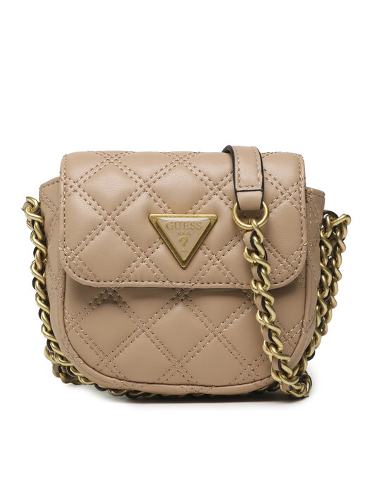 Geantă Guess Giully (QA) Mini Bags HWQA87 48730 Bej | epantofi.ro