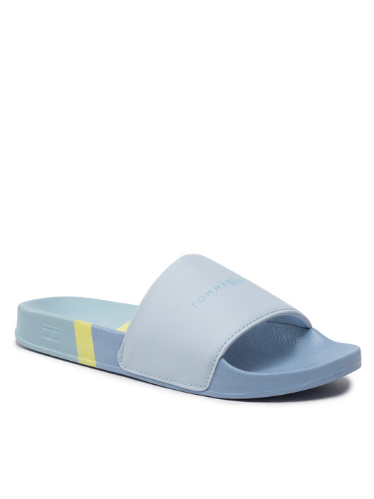 Şlapi Tommy Hilfiger Th Stripy Pool Slide FW0FW06579 Albastru | epantofi.ro