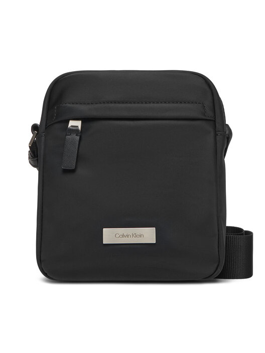 Geantă crossover Calvin Klein Sleek Reporter LV04D3180G Negru | epantofi.ro