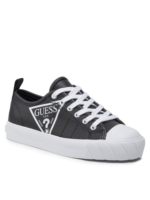 Teniși Guess Kerrie5 FL5KR5 LEA12 Negru | epantofi.ro