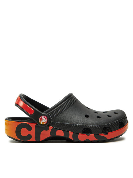 Klapki Crocs Classic Reflector Clog 210732 Czarny | eobuwie.com.pl