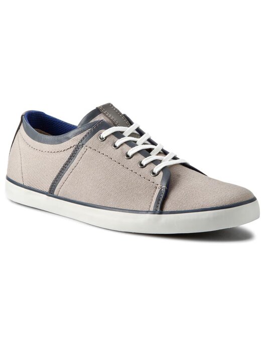 Półbuty Clarks Rorric Plain 261141657 Szary | eobuwie.com.pl