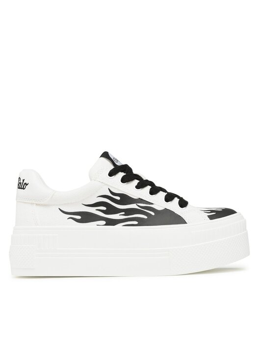 Sneakers Buffalo Paired Flame 1630981 Weiß | eschuhe.de
