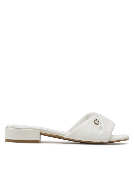 Şlapi Guess Albert FL6ABR LEA03 Alb | epantofi.ro