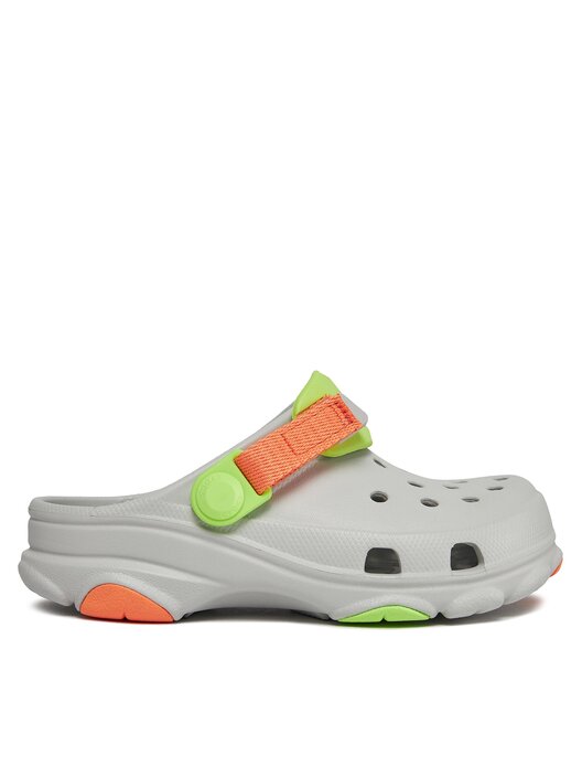 Klapki Crocs Crocs Classic All Terain Kids Clog 207458 Biały | eobuwie.com.pl