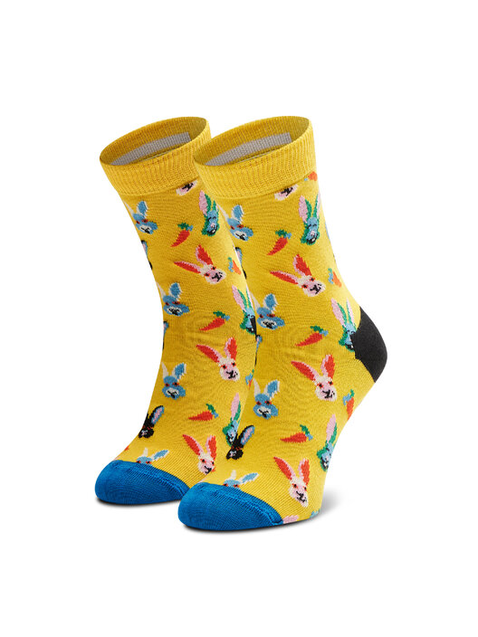 Чорапи дълги детски Happy Socks KEAB01-2200 Жълт | obuvki.bg