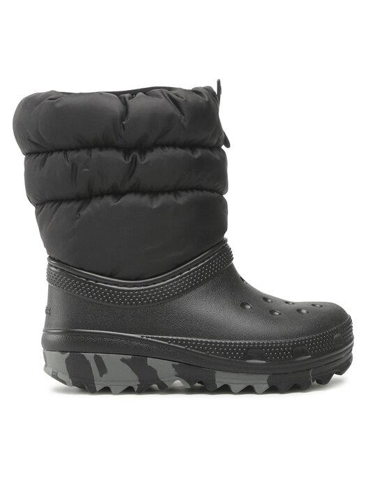 Cizme de zăpadă Crocs Classic Neo Puff Boot K 207684 Negru | epantofi.ro