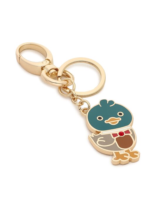 Schlüsselanhänger Liu Jo Key Ring Duck AA3122 A0001 Goldfarben | eschuhe.de
