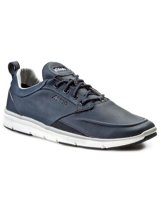 Półbuty Clarks Orson Crew 26107166 Niebieski | eobuwie.com.pl