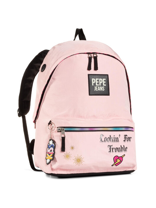 Plecak Pepe Jeans Forever Backpack PG120049 Różowy | eobuwie.com.pl