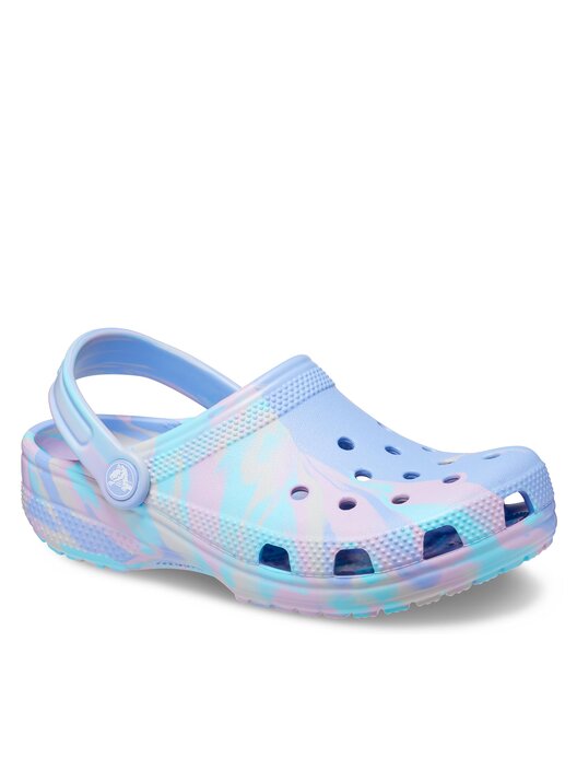 Чехли Crocs Classic Marbled Kids Clog 207464 Син | obuvki.bg
