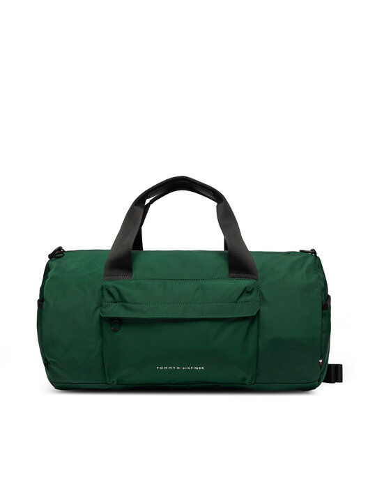 Geantă de weekend Tommy Hilfiger Th Skyline Duffle AM0AM11789 Verde ...