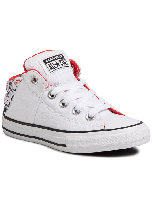 Teniși Converse Ctas Axel Mid 667092C Alb | epantofi.ro