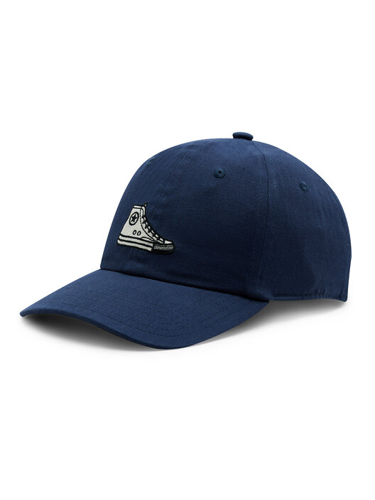 Καπέλο Jockey Converse SNKR PATCH CAP HPS 10023501-A06 Σκούρο μπλε | epapoutsia.gr