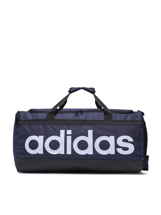 Torba sportowa adidas Essentials Linear Duffel Medium HR5349 Granatowy ...