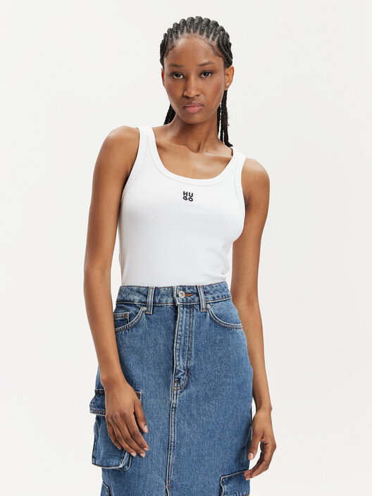 Hugo Top Datamia 50514489 Weiß Slim Fit | eschuhe.de