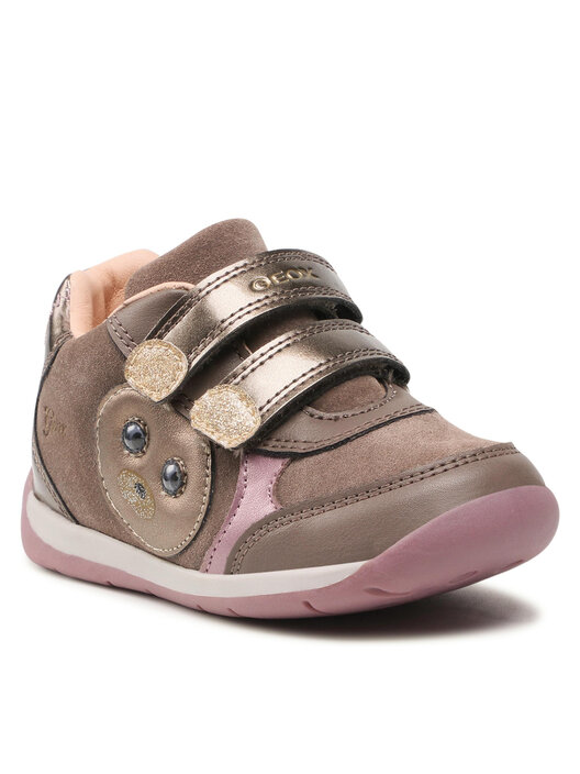 Sneakersy Geox B Each G. B B160AB 022HI C9006 Brązowy | eobuwie.com.pl