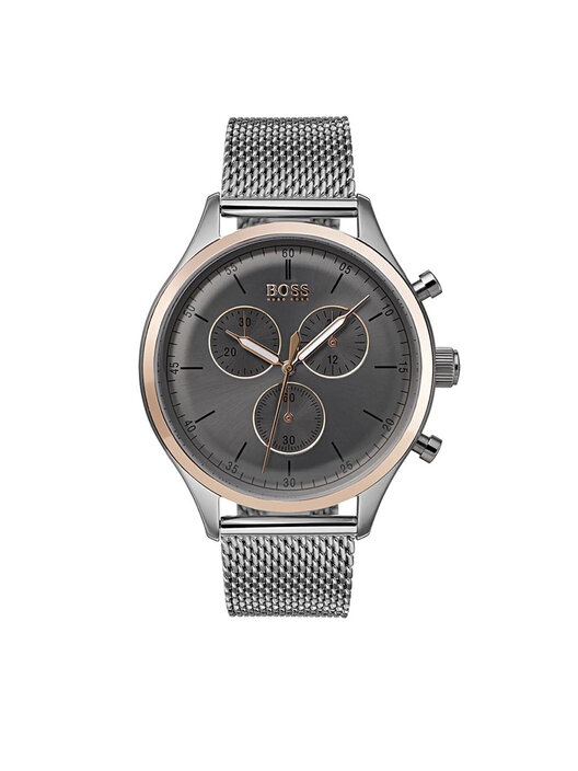 Zegarek Boss Companion 1513549 Srebrny | eobuwie.com.pl
