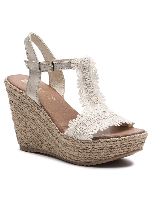 Espadrillas Carinii B4942 Beige | escarpe.it