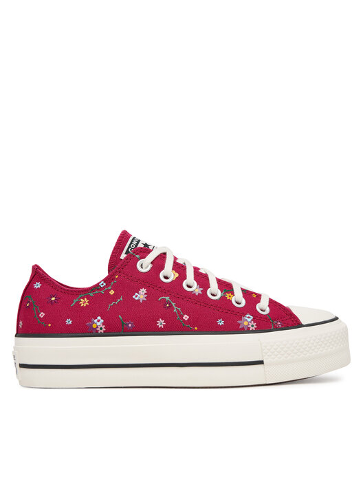 Trampki Converse Chuck Taylor All Star Lift Platform Embroidered Floral ...