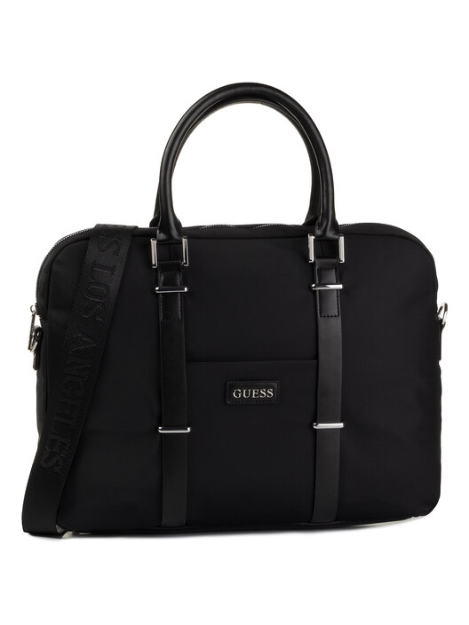 Laptoptasche Guess New Milano HM6901 PL201 Schwarz | eschuhe.de