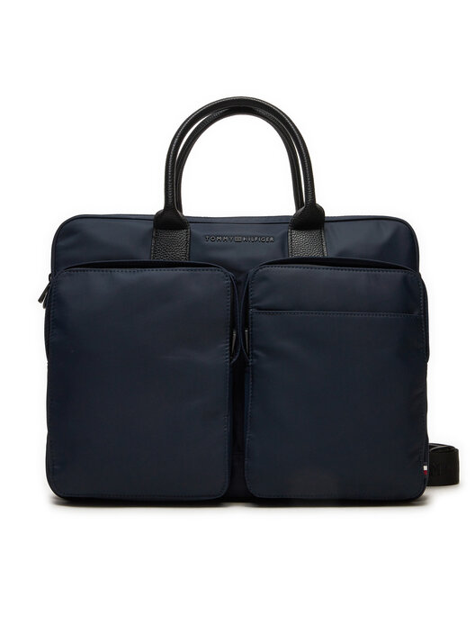 Laptoptasche Tommy Hilfiger AM0AM12687 Dunkelblau | eschuhe.de