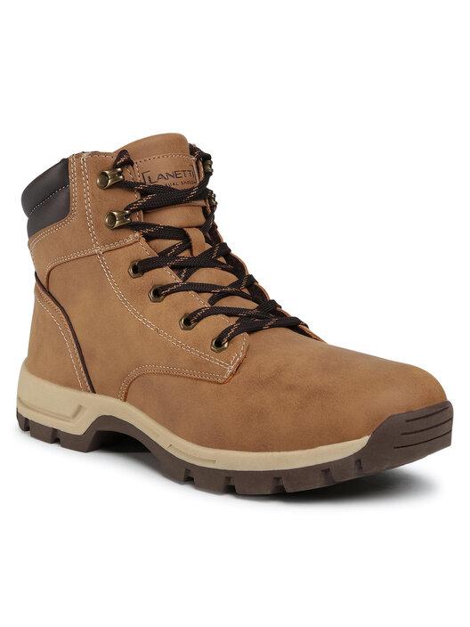 Kozaki Lanetti SMP40-631RZ Brązowy | eobuwie.com.pl