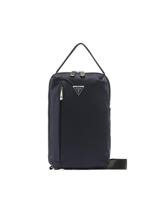 Saszetka Guess Certosa Nylon Smart HMECRN P2407 Granatowy | eobuwie.com.pl