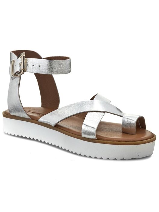 Japonki Inuovo Jagerbomb 5217 Srebrny | eobuwie.com.pl