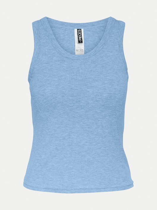 Pieces Τοπ Anibi 17150269 Μπλε Regular Fit | epapoutsia.gr