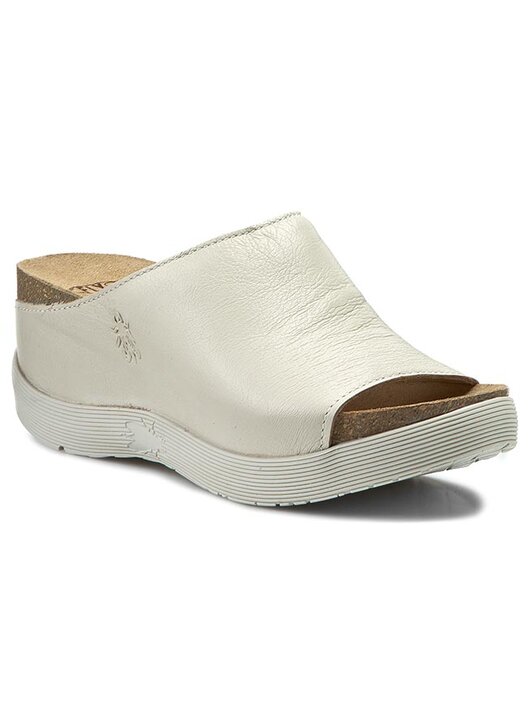 Klapki Fly London Wigg P143672004 Beżowy | eobuwie.com.pl