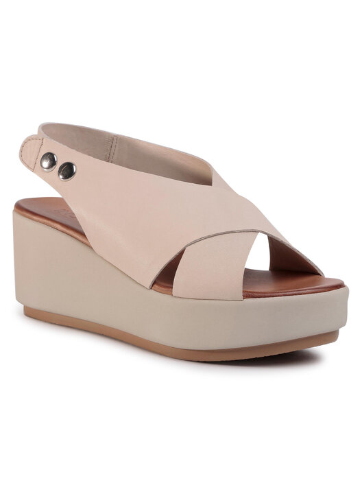 Sandały Inuovo 123031 Beżowy | eobuwie.com.pl